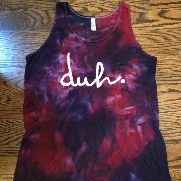 Rags to Raches | Tops | Custom Dyed Adult Rags Tank | Poshmark